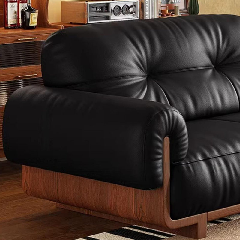 hennahome Mid century modern small sized straight row sofa Wayfair